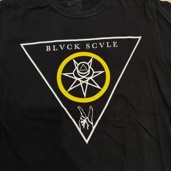 Zumiez | Shirts | Blvck Scvle Black Yellow Logo Tee Shirt | Poshmark